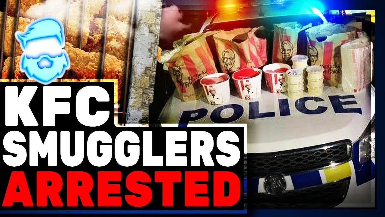 2 Men Arrested For Smuggling Kfc Chicken 10 Containers Of Coleslaw