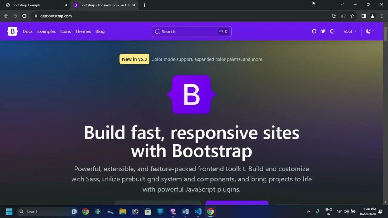 BOOTSTRAP 5 INTRODUCTION #bootstrap5 #coding #webdevelopment