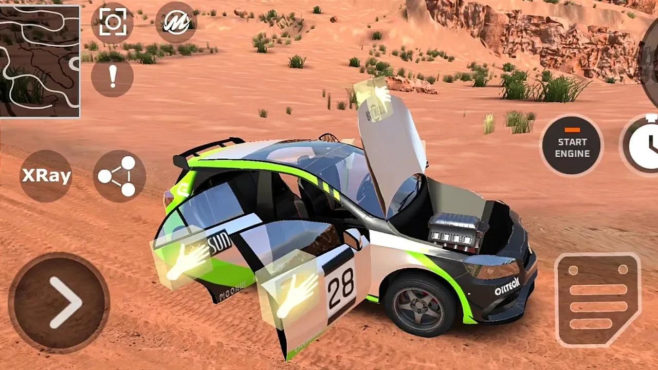 Offroad Car Driving In Canyon - DriveX Car Crash Simulator Game Android ...