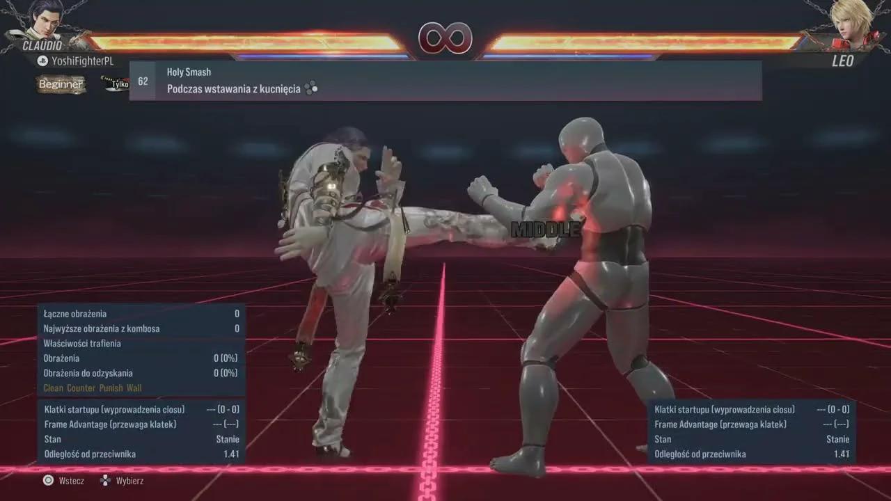 TEKKEN 8 - Claudio - Lista ciosów i kombosy / Move List & Combos ...