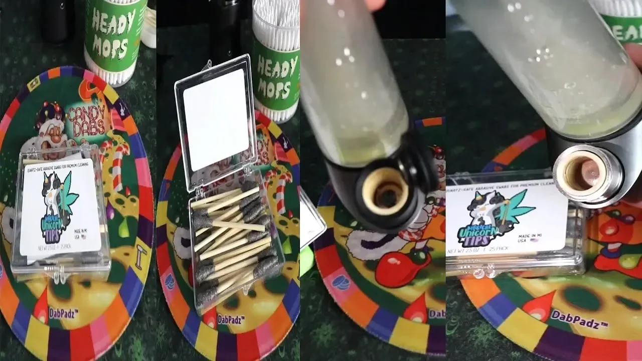 Chaz City Puffco Peak Pro Chamber VS Magical Unicorn Tip Cleaning Test ...
