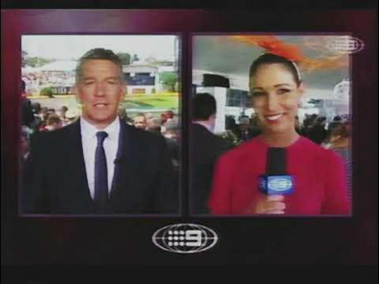 2012 CAULFIELD CUP AUSTRALIAN CHANNEL NINE WIDE WORLD OF SPORTS PARTIAL ...