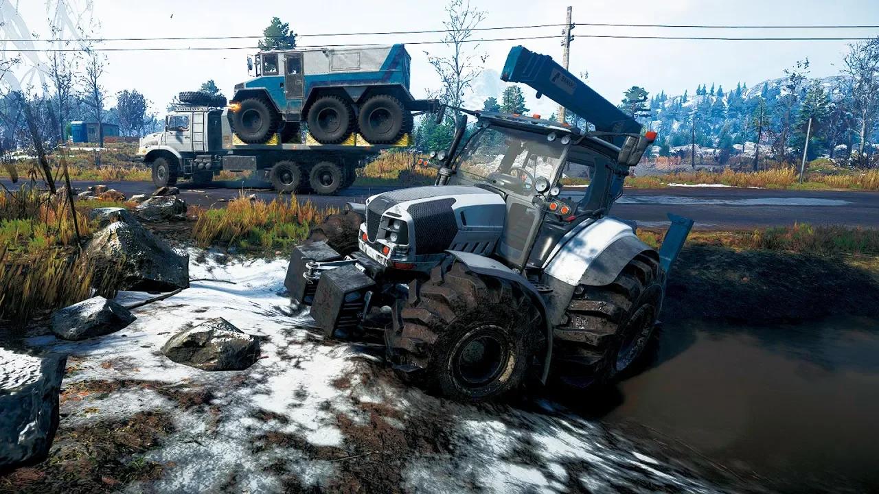 Snow⭐runner🚛 - Encargo - Rescate - Burlak 6x6 - logitechg920 #snowrunner