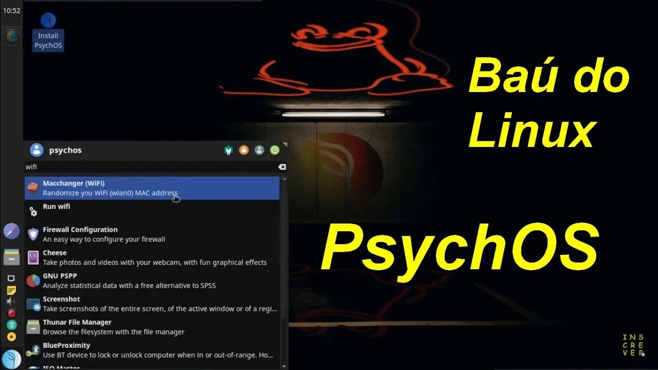 PsychOS Linux. Baú do Linux