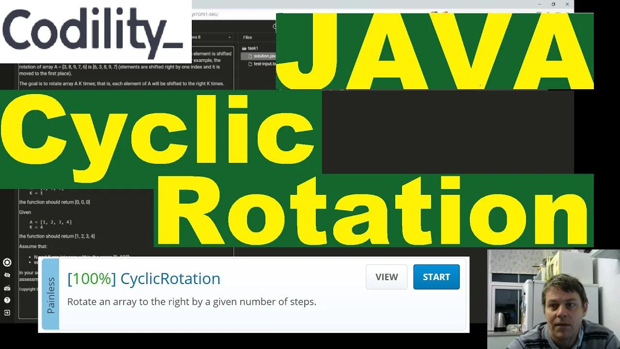 Codility Cyclic Rotation Java solution