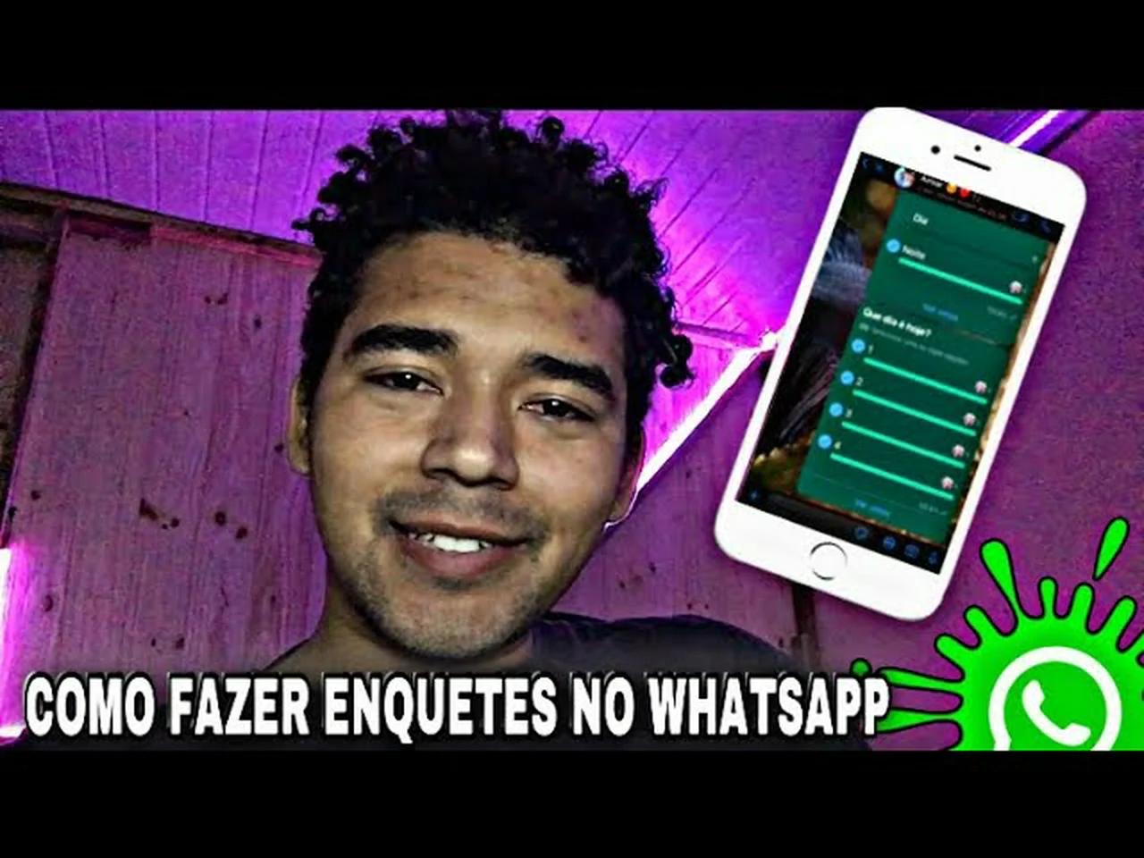 Como Fazer Enquete no WhatsApp Passo a Passo