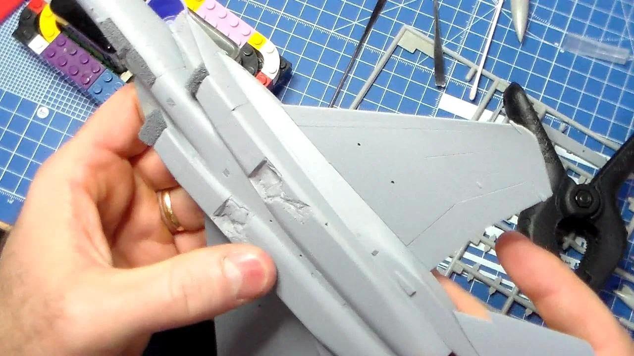 Hasegawa 1:72 F-15DJ Aggressor Blue Scheme plamo build 4