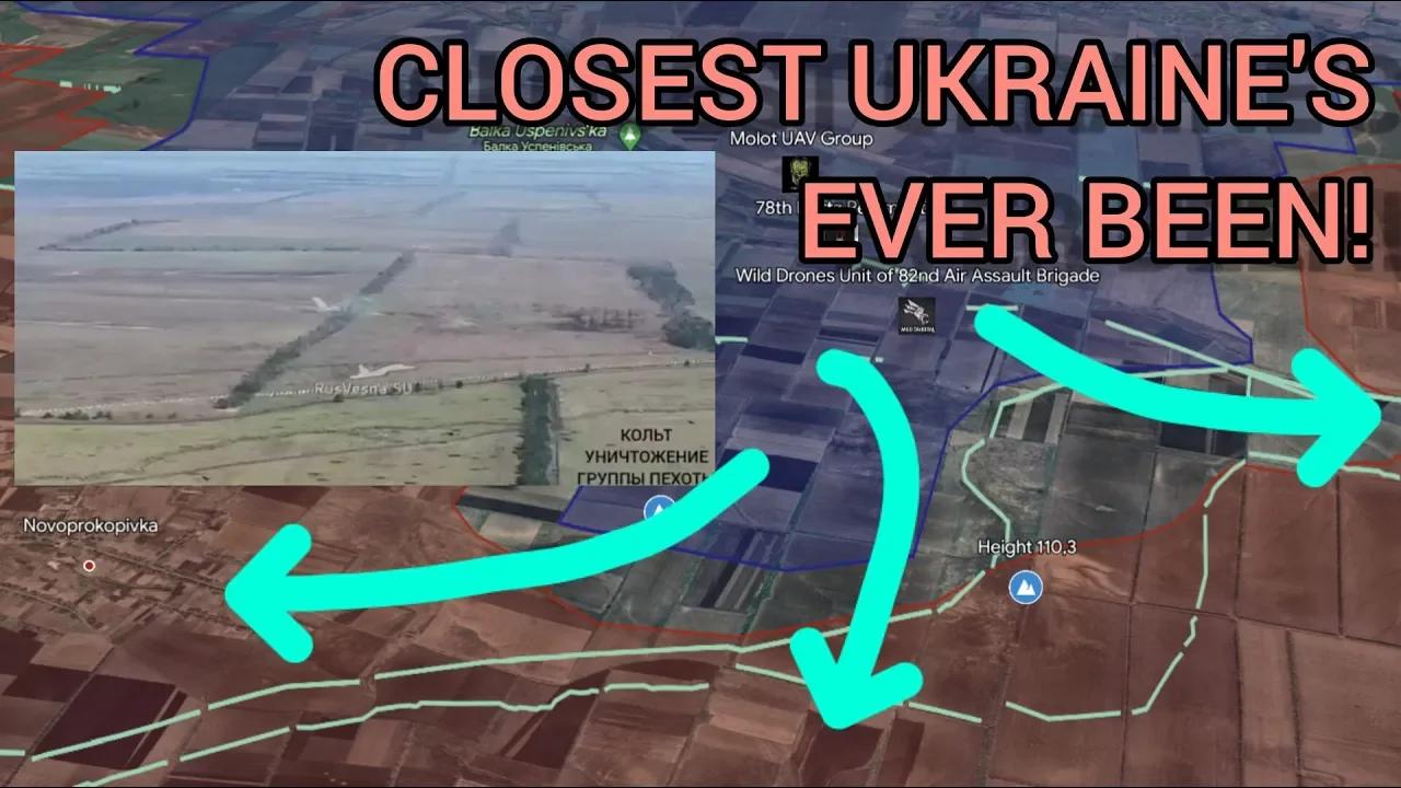 WAR UPDATE: Ukraine APPROACHES Surovikin Line, Closest They've Ever ...