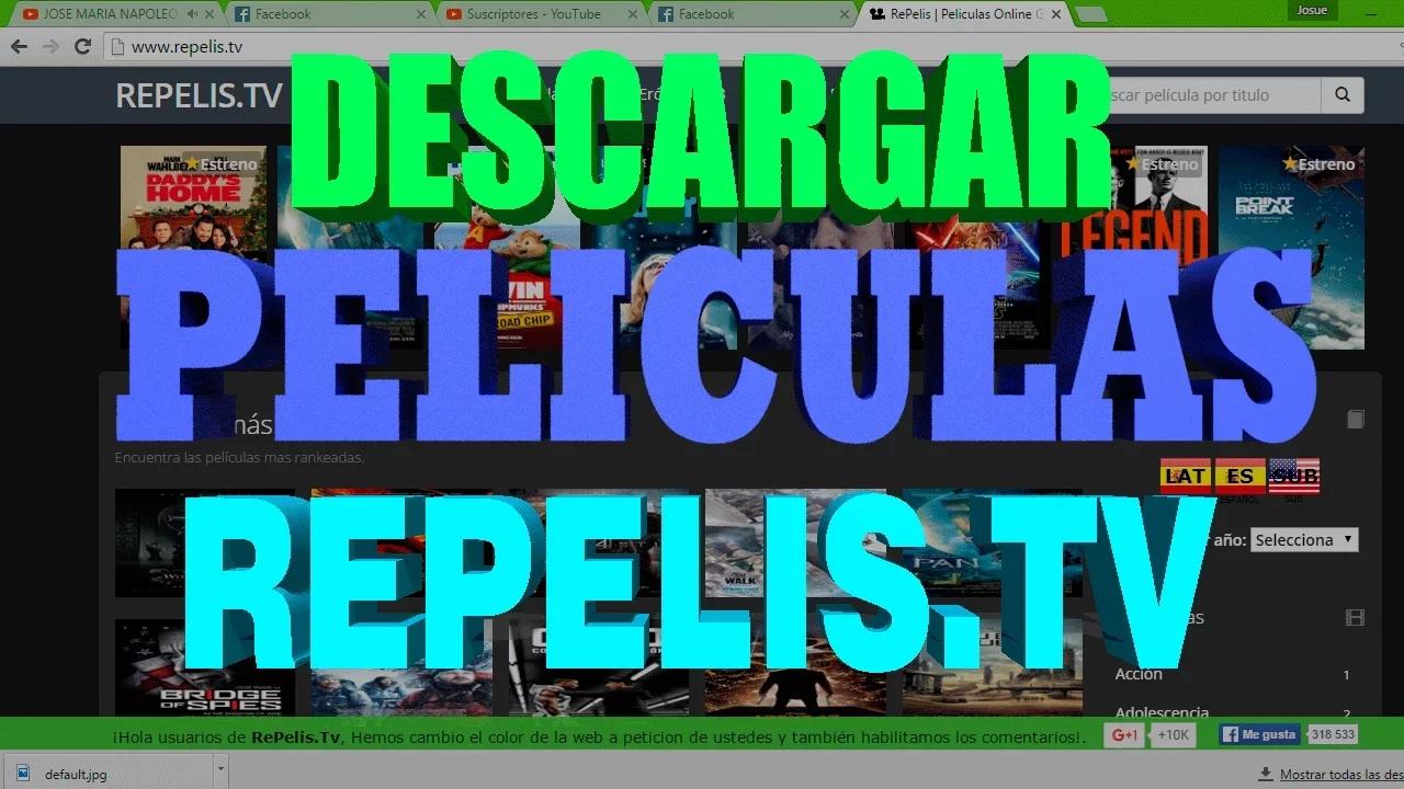 Descargar Peliculas de Repelis.tv | Mini Tutoriales