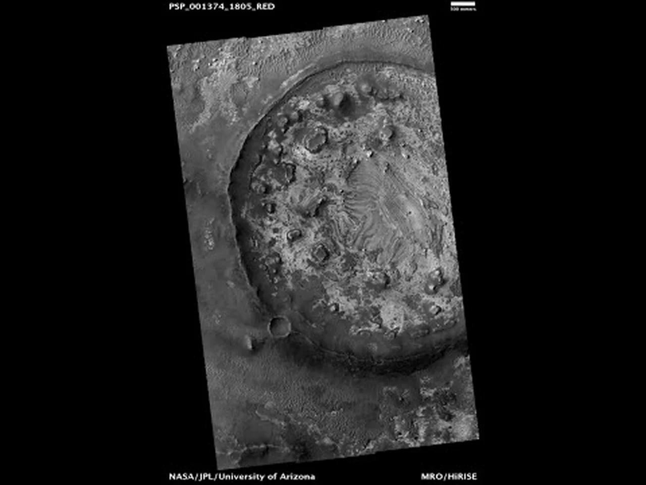 Structures Found In Mars Crater, Meridiani Planum ~ 11/5/2022