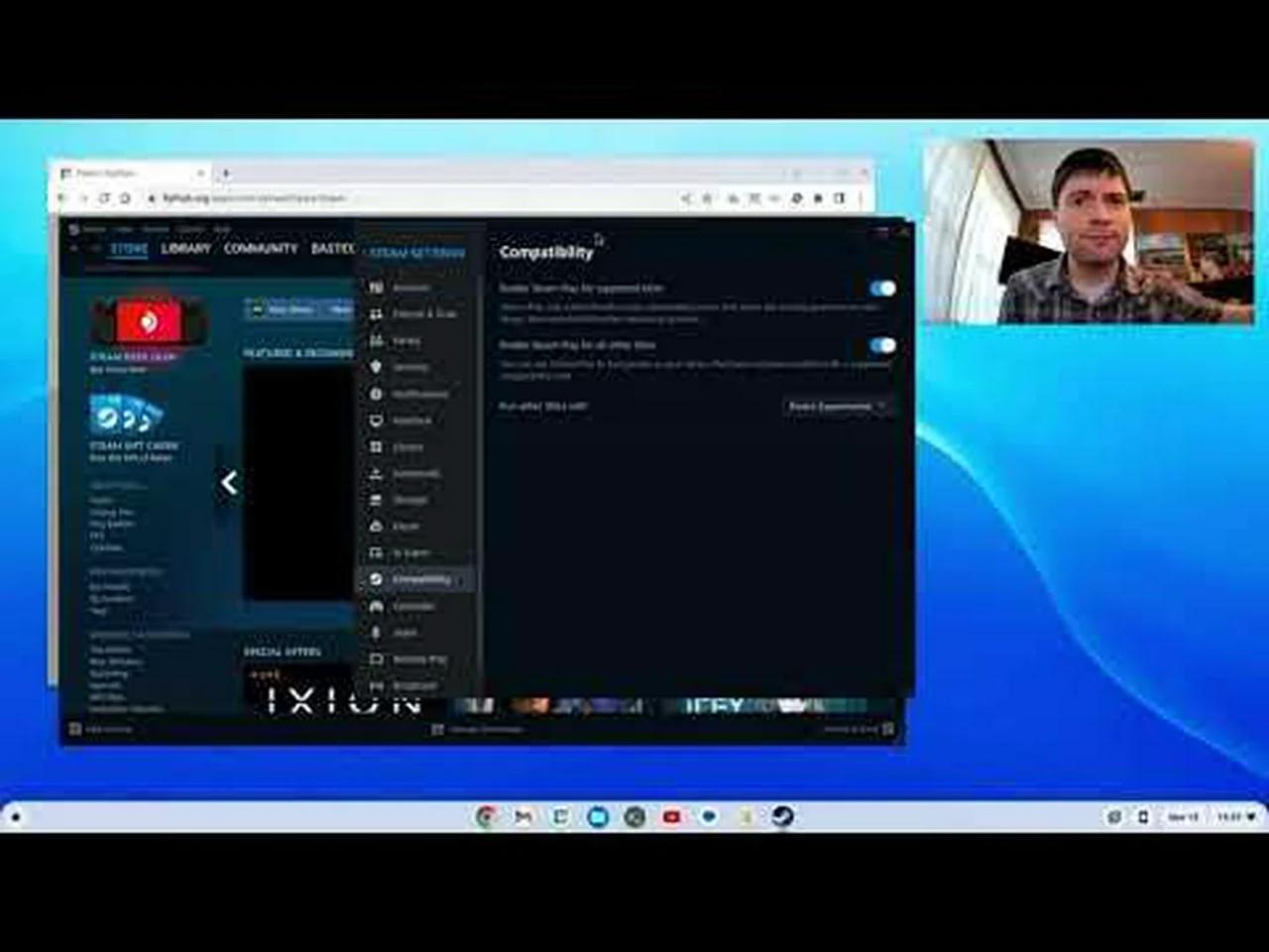 UPDATED Steam on Chrome OS Flex Install Instructions (late 2023)