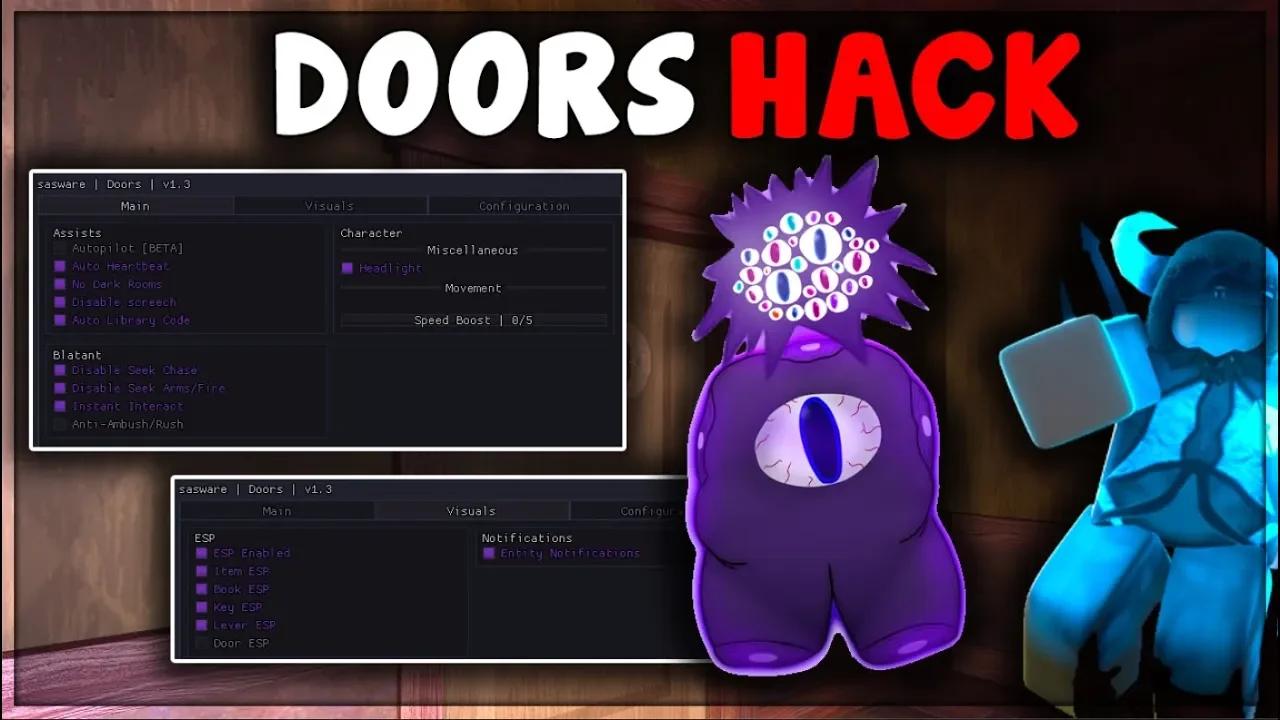 The Best Roblox Doors Script Hack Auto Play Ai Level Skip Entity Spawner And More Pastebin