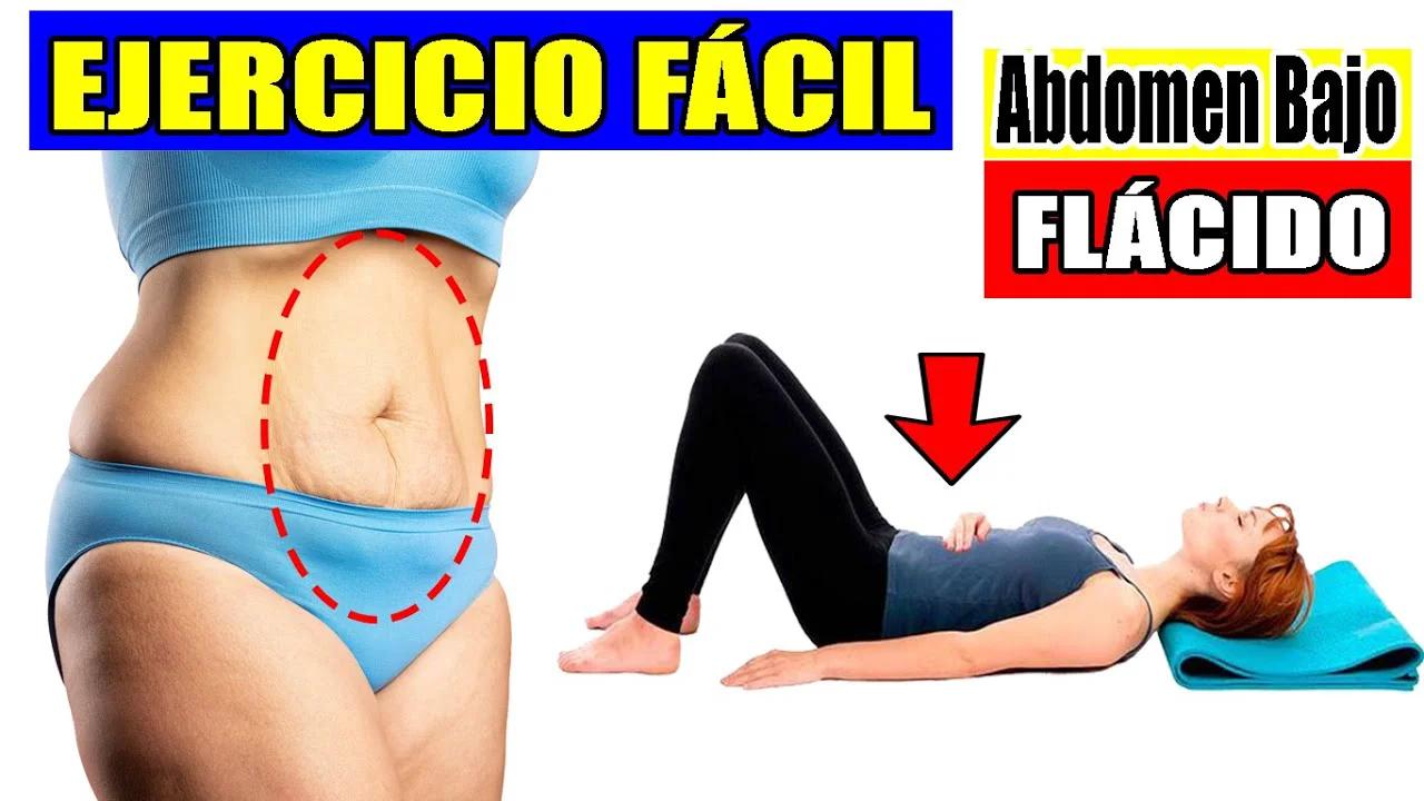 👉 Cómo ELIMINAR el ABDOMEN BAJO FLÁCIDO con EJERCICIO FÁCIL, Adiós Vientre Bajo Colgado