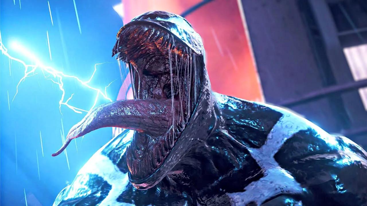 Venom Destroys Everyone & Everything Scene (2023) Spider-Man 2 PS5 4K 40FPS