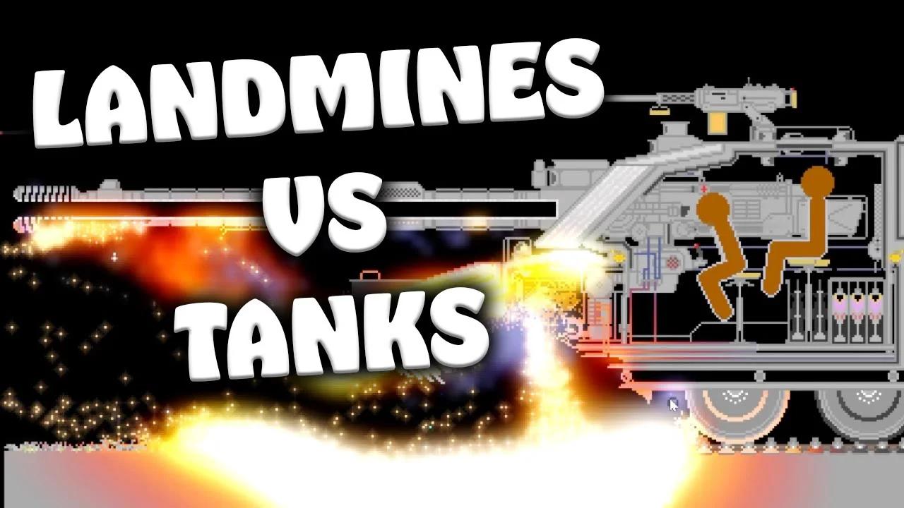 LAND MINES AND MORE in The Powder Toy!