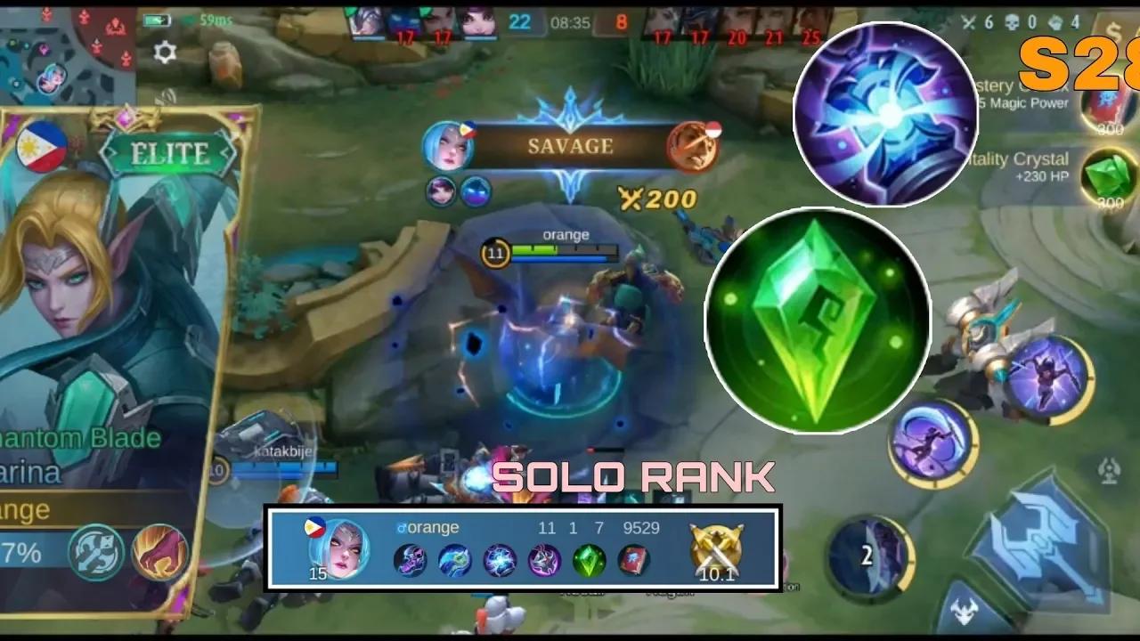 KARINA SAVAGE #mobilelegends #mlbb #karina #savage