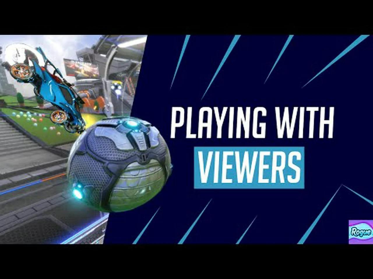 Playing with Viewers | Rocket League | LIVE