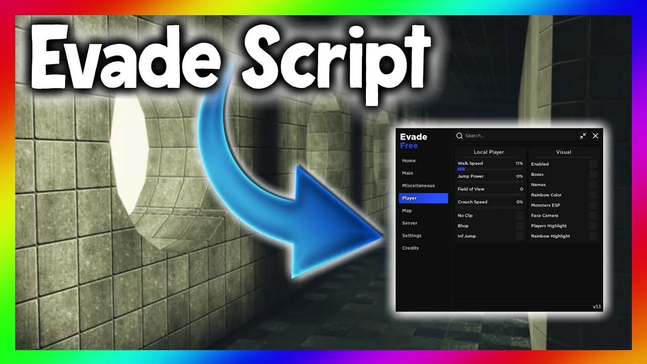 💠 Roblox Evade Script
