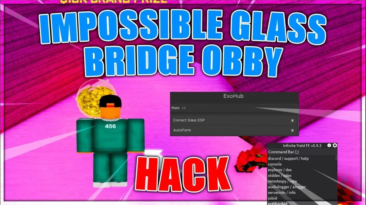 ROBLOX Impossible Glass Bridge Obby Script/ Hack | SHOW PATH, UNLIMITED CASH & MORE | *Pastebin*