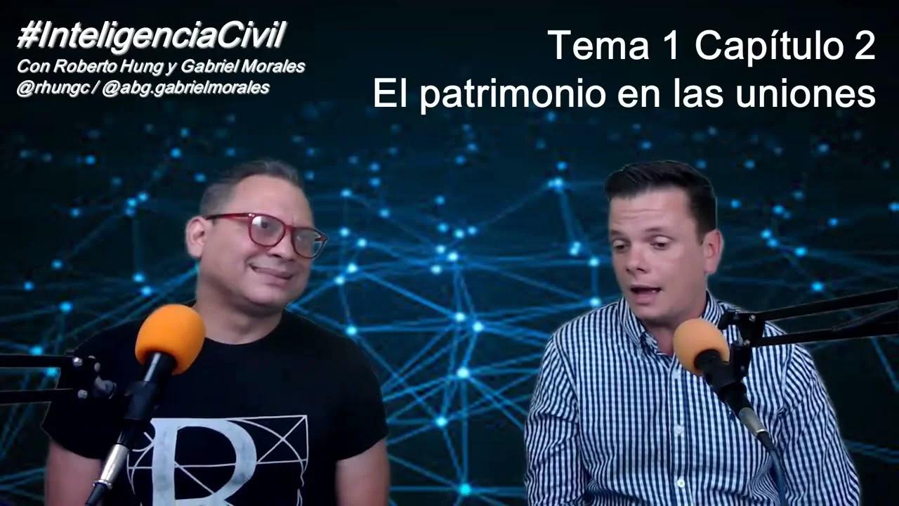 El patrimonio en las uniones. Inteligencia Civil. T1 C2