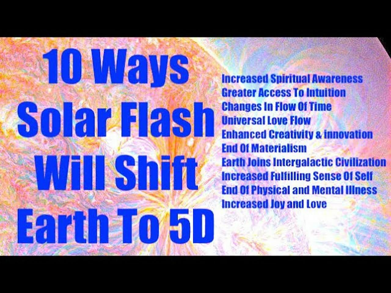 THE SOLAR FLASH ASCENSION EVENT IS HAPPENING RIGHT NOW - PREPARE FOR ...
