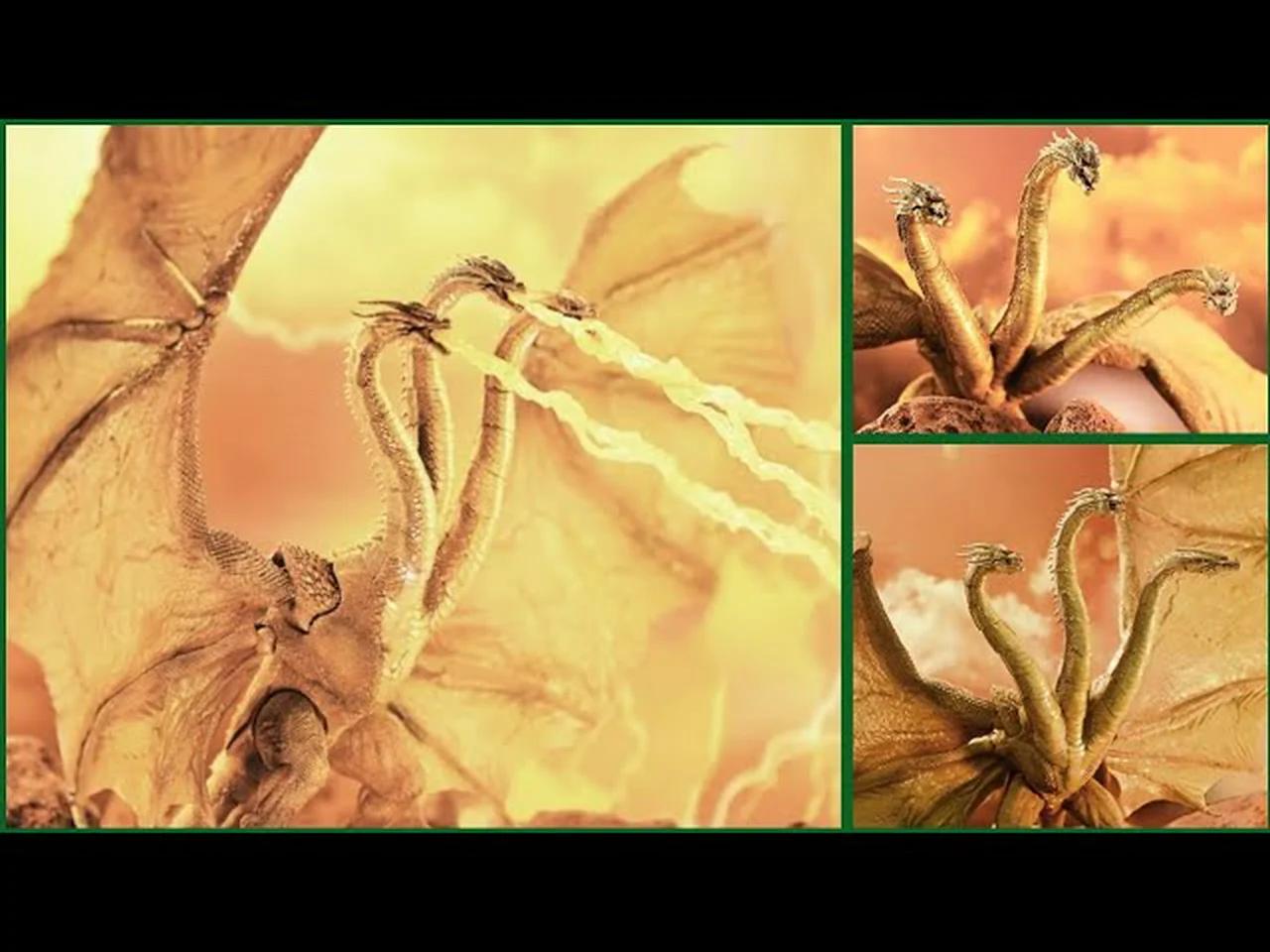 Hiya Toys Unveils Exclusive Gravity Beam King Ghidorah Figure!