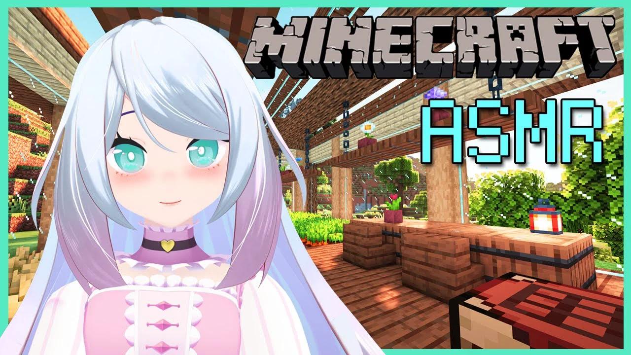 Minecraft ASMR ️️ Let's build together!!!! #minecraft #asmr