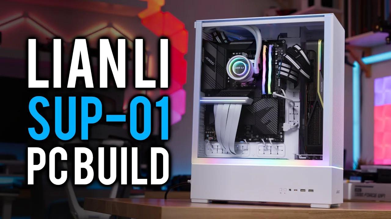 Lian Li SUP 01 PC Build - GPU in the FRONT, PARTY in the back!
