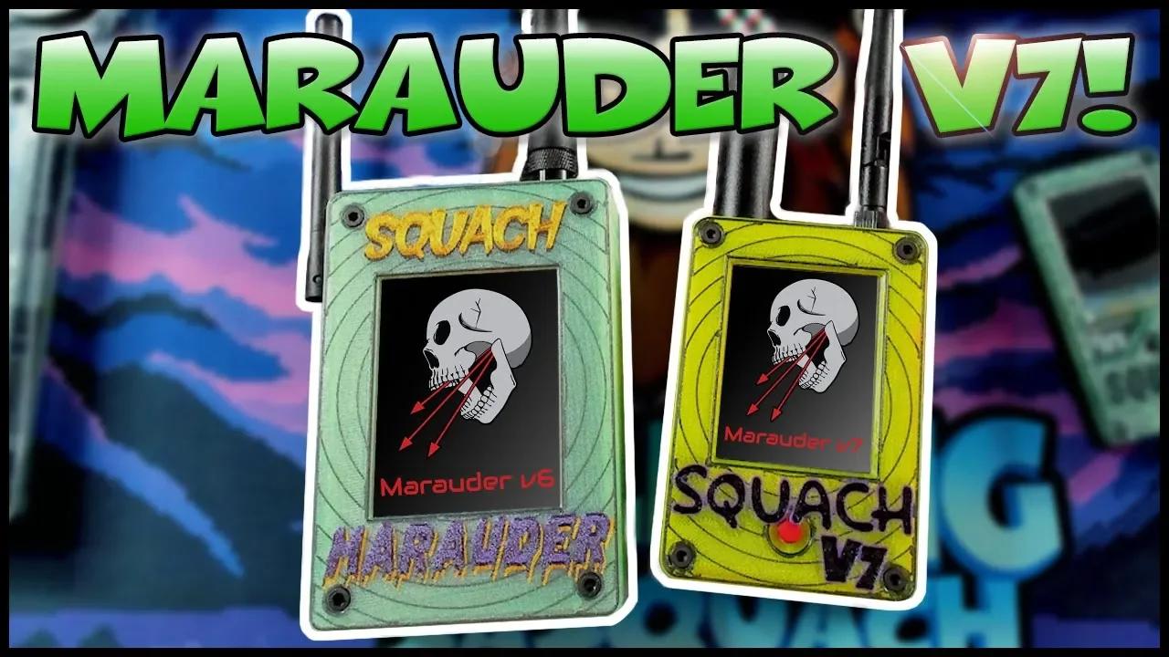 New ESP32 MARAUDER v7! A Penetration Tester's DREAM!!