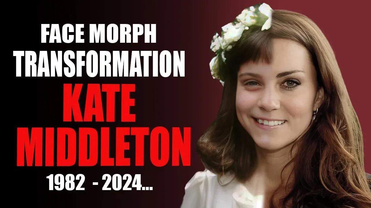 Kate Middleton - Transformation (Face Morph Evolution 1982 - 2024...)