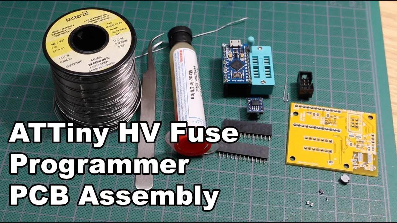 ATTiny Fuse Resetter Project - PCBs from JLCPCB