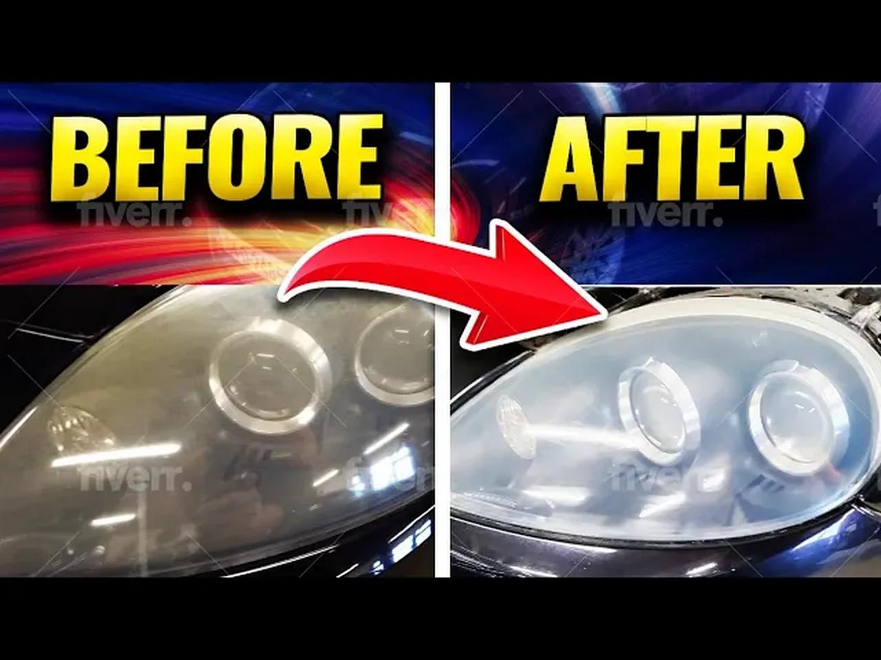 How to revive and restore badly faded headlights