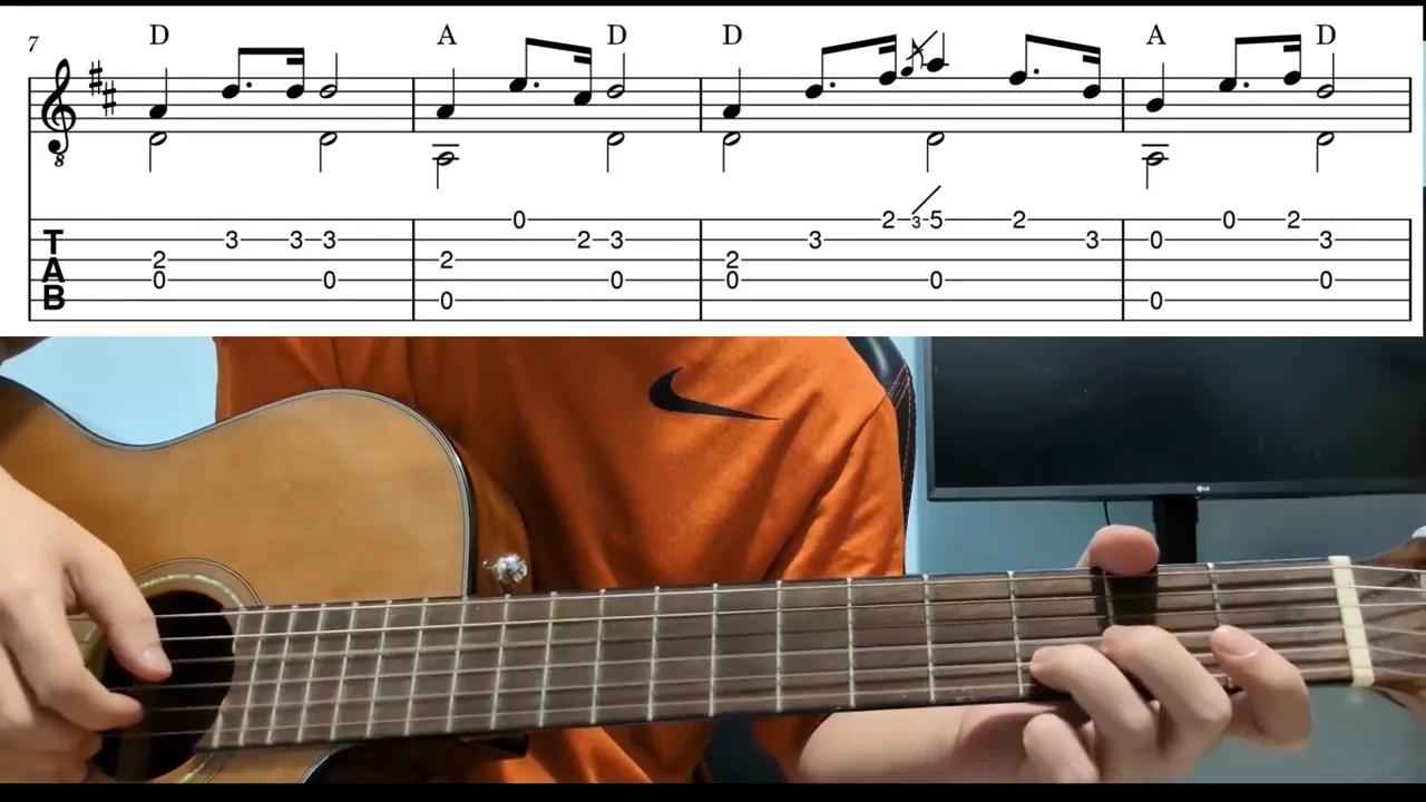 Here Comes The Bride (Bridal Chorus) - Easy Fingerstyle Guitar ...