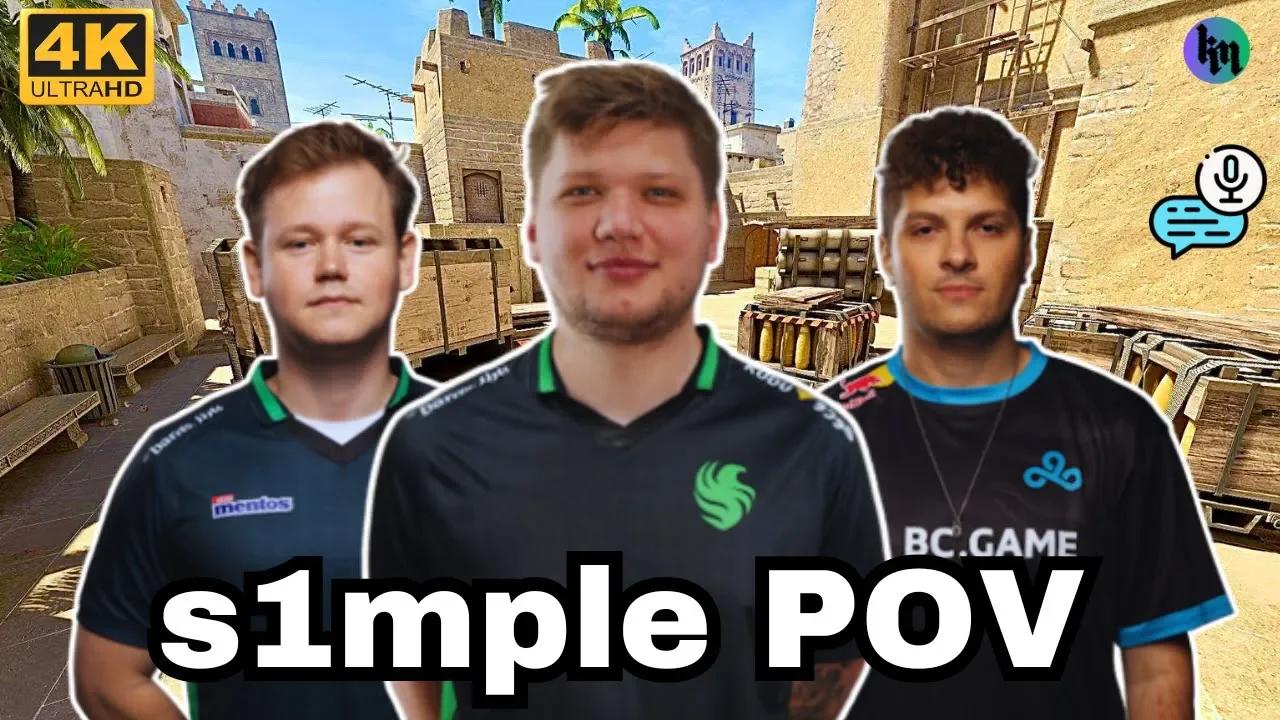 🔥s1mple (28-16) w/Snappi/Perfecto (mirage) | Nov 10, 2024 #cs2 #pov