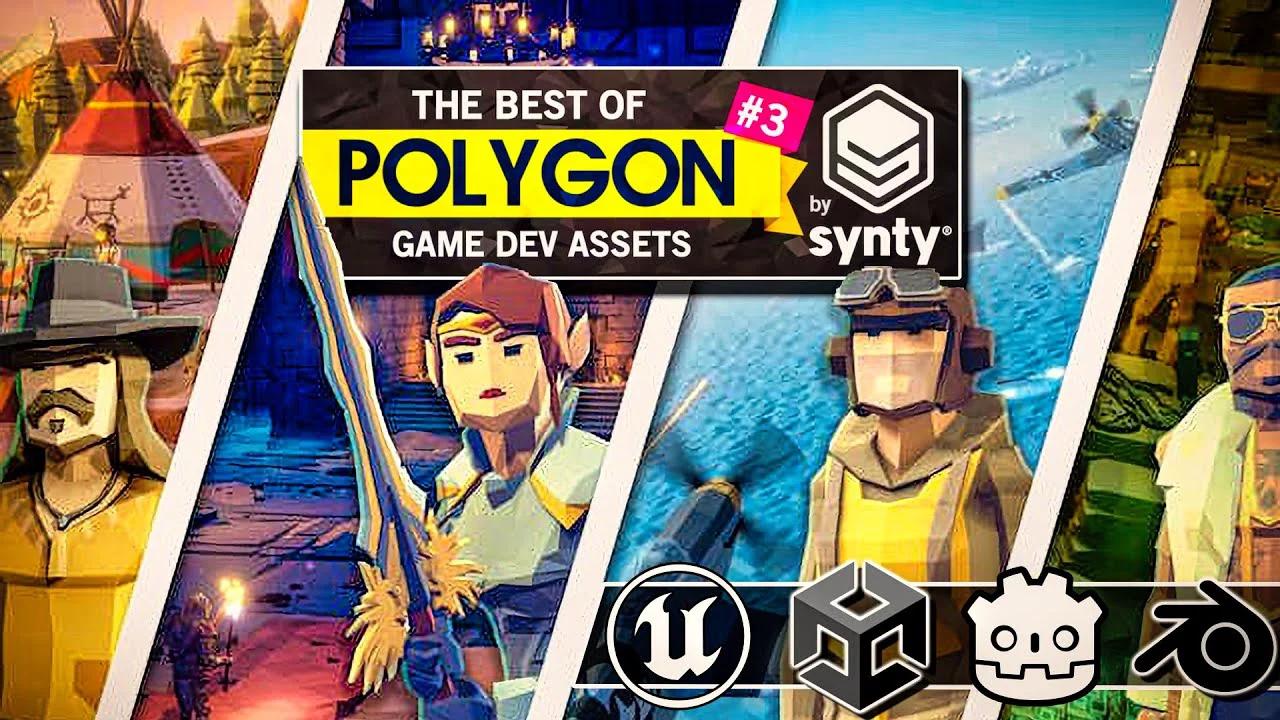 Synty Bundle In Godot, Unity, Unreal and Blender!