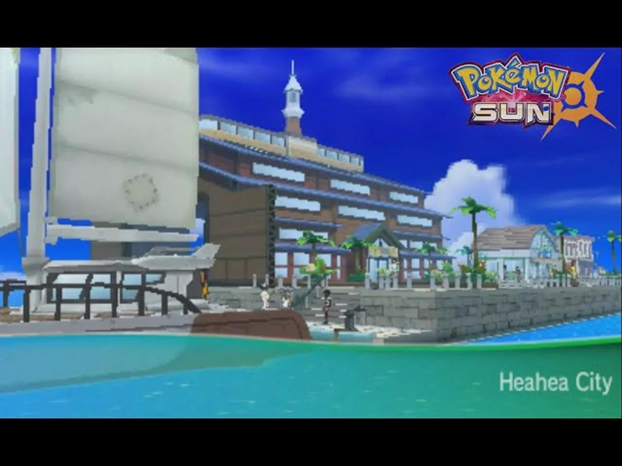 Pokemon Sun Ep. 8 - Arriving at Akala island & exploring Heahea city