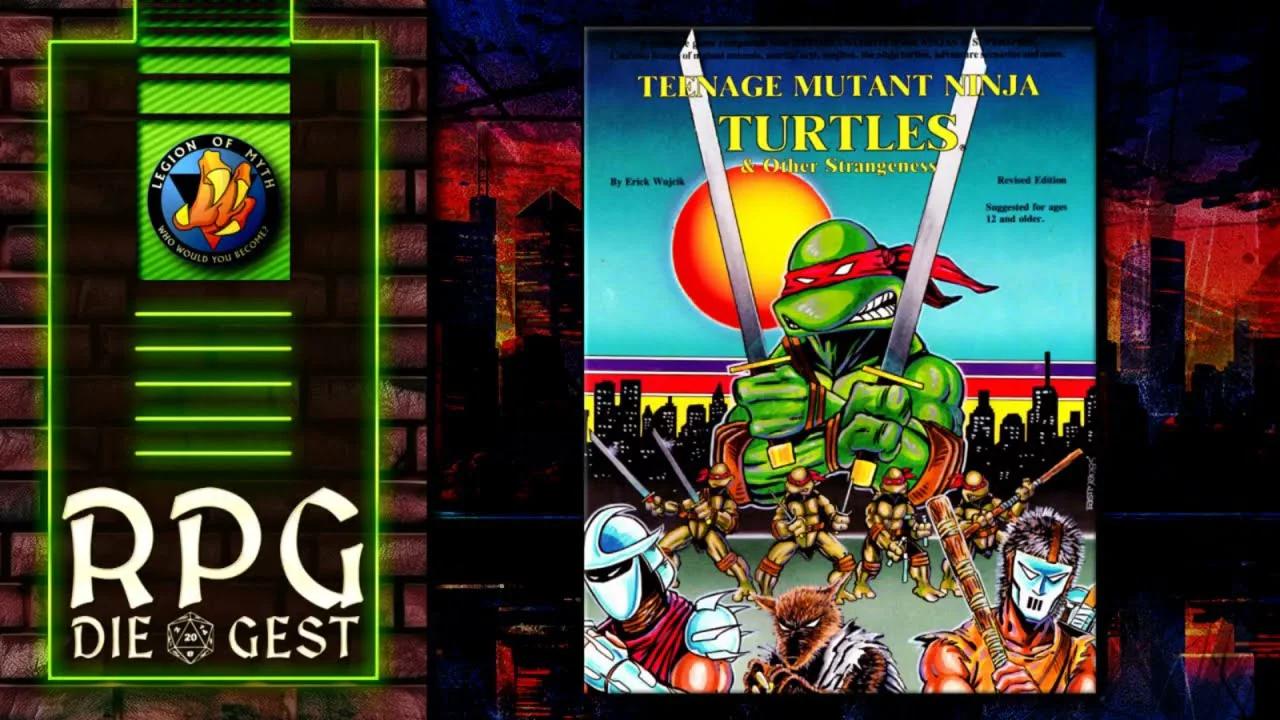 Teenage Mutant Ninja Turtles & Other Strangeness | #TMNT #TTRPG #RPG