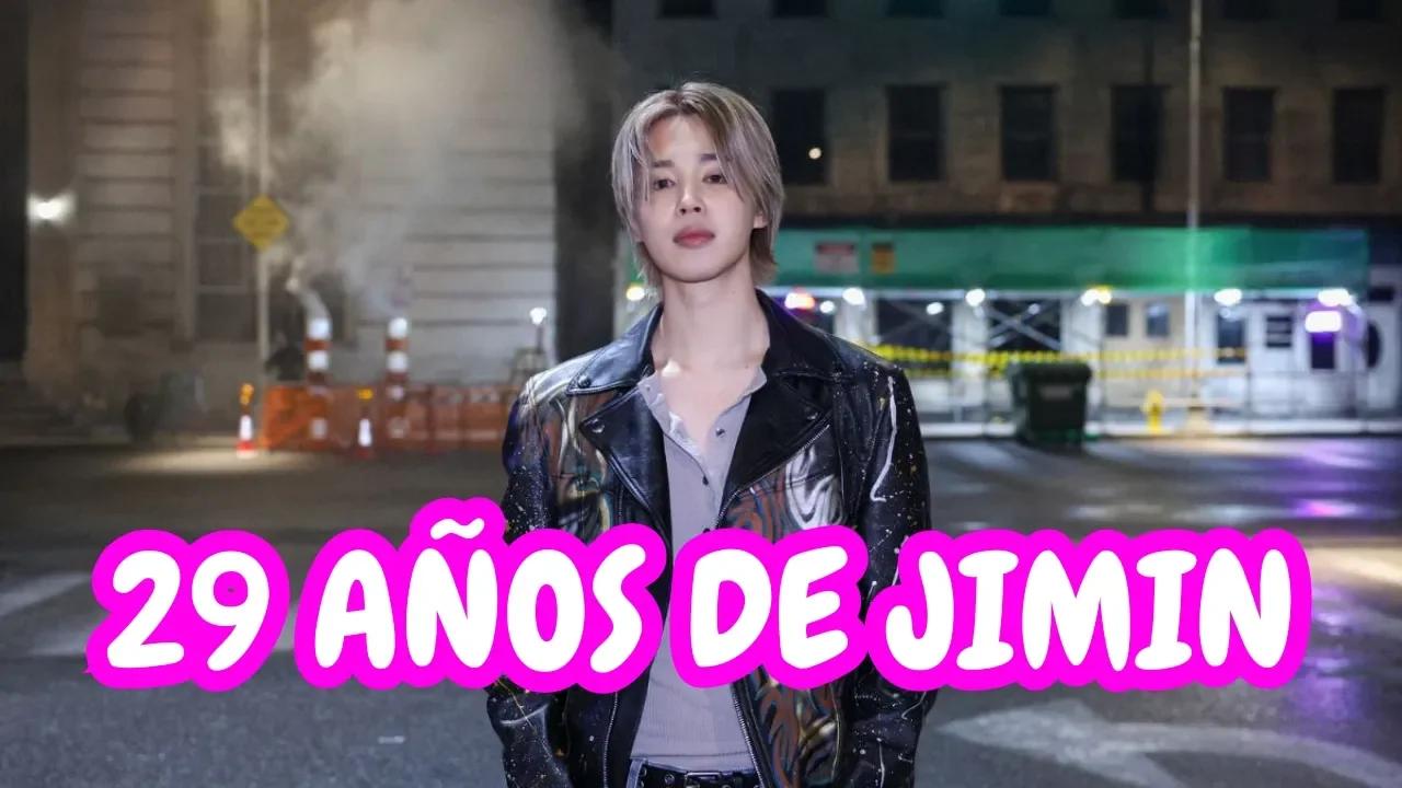 Jimin de BTS cumple 29 años y lo celebra desde el servicio militar