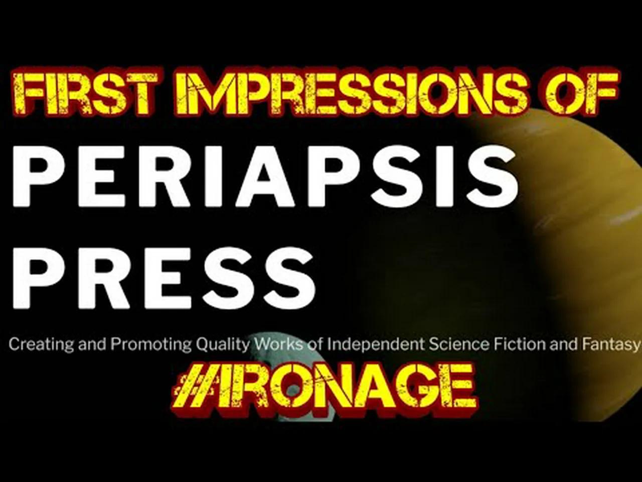 Iron Age Wednesday Firsts- Periapsis Press: Link In description