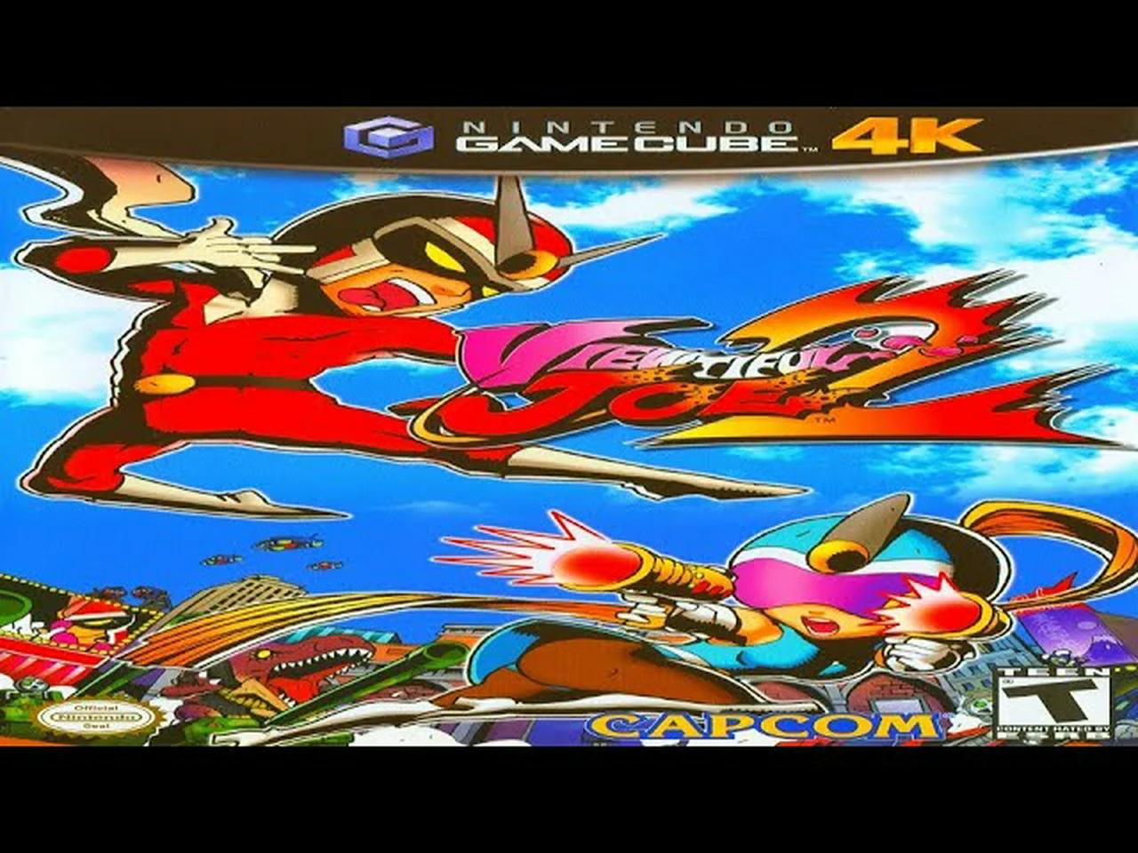 Viewtiful Joe 2 | GameCube | Intro | 4K | 60FPS | 2160P | Restored