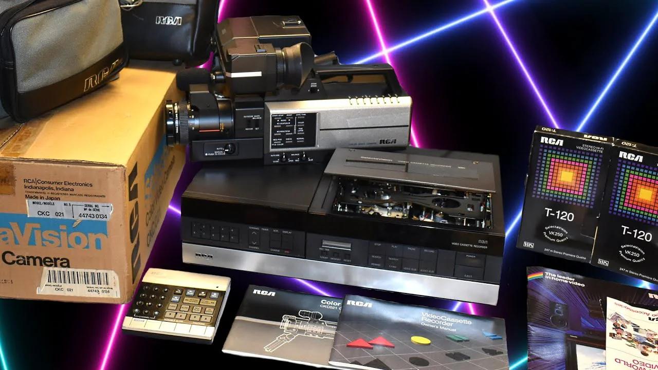 RCA VKP-900 Convertible VCR & Camera (from 1985)