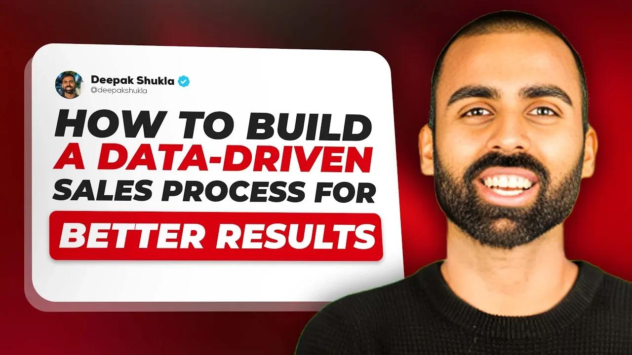 How To Build A Data-Driven Sales Process For Better Results