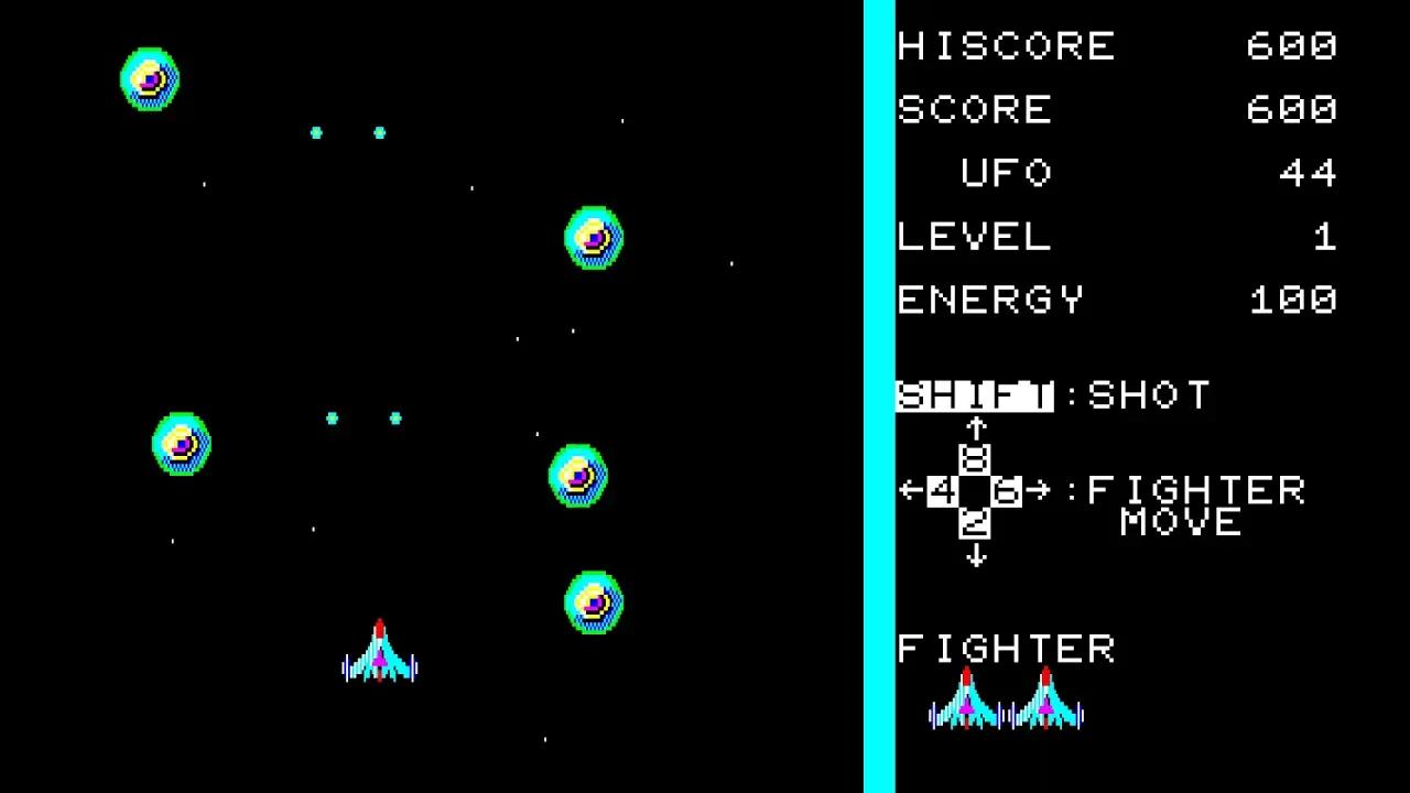 Sharp MZ-2200 Game: Fighter 2000 (1983)