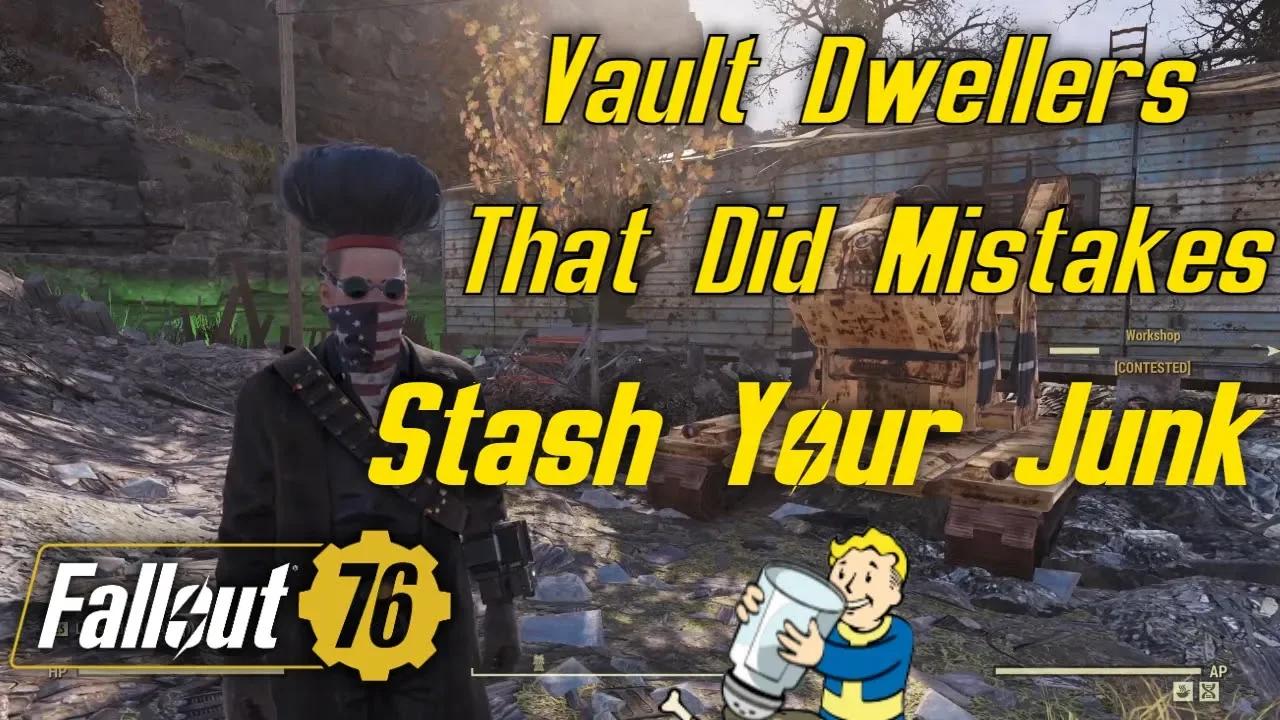 What Not to Do In The Fallout 76 Wasteland Low Level PvP, Junk Jacking ...