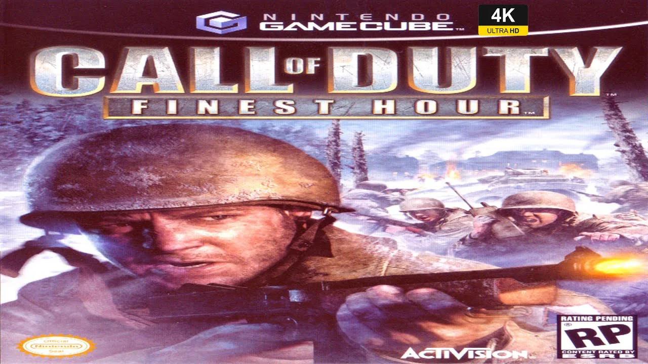 Call of Duty Finest Hour GameCube Intro + Film Wheel 4K Ultra HD Restored