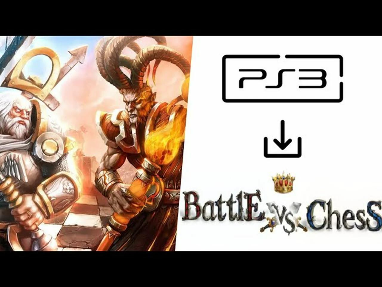 BATTLE VS CHESS - PS3 PKG