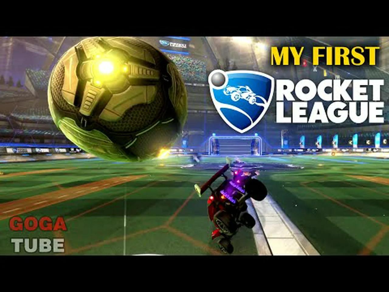 My First Rocket League Gameplay and Best Goals / Max Graphics No Commentary