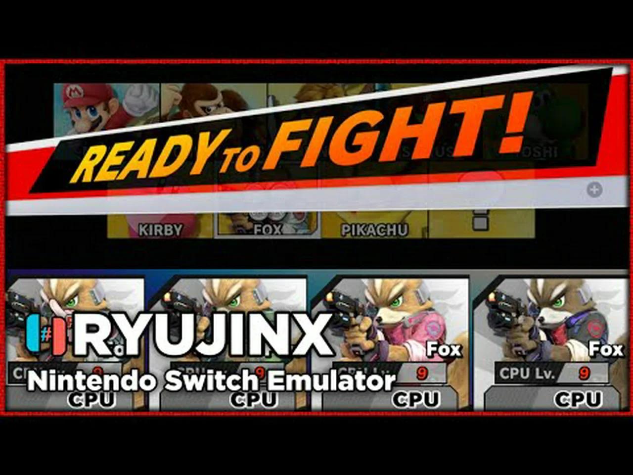 Super Smash Bros. Ultimate 4K | Ryujinx 1.1.339 | Switch Emulator for PC