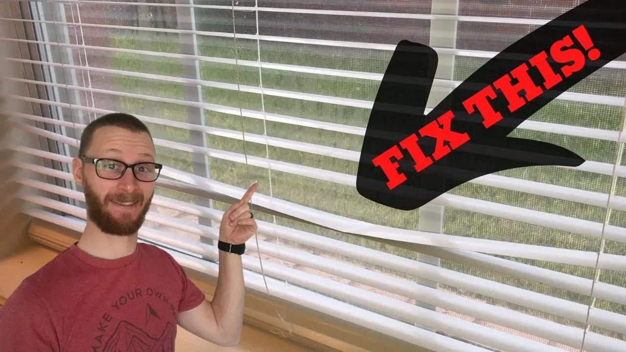 How to Fix a Mini Blind | Super Simple Repair