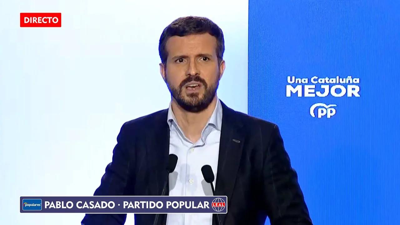 🇪🇸 Pablo Casado | Acto de Campaña Electoral del Líder del Partido ...